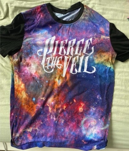 Pierce The Veil T Shirt Rock Metal Emo Band Merch Logo Tee Size Small | eBay