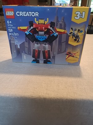 Lego 31124 Creator 3-in-1 Super Robot Building Toy 159 Pieces Age 6+ | eBay