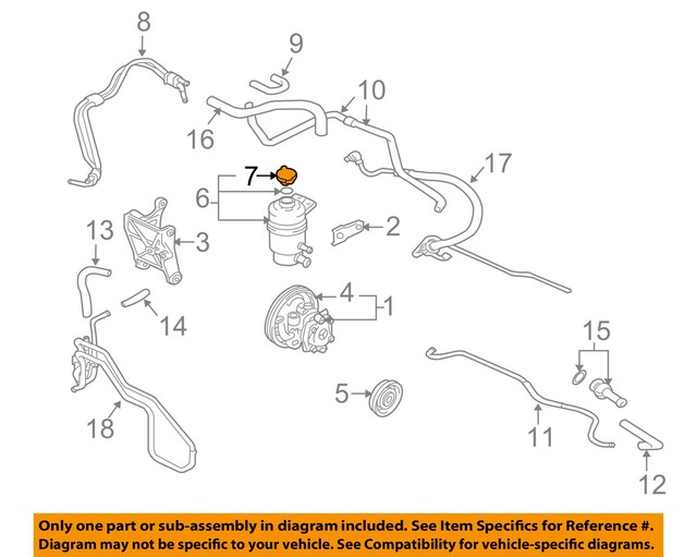 MR369155 Mitsubishi OEM Genuine Cap P/s Oil Reservoir for sale online ...