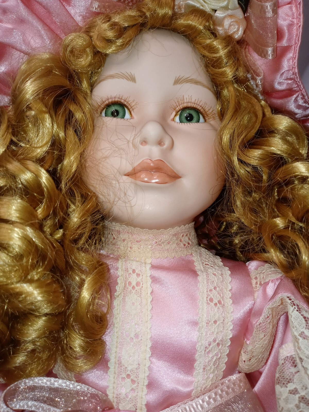 24” PORCELAIN BARBARA DOLL AMERICAN CLASSICS COLLECTION CRACKER BARREL ...