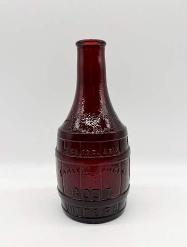 Dr Chandler’s Jamaica Ginger Root Bitters Red Glass Bottle Wheaton ...