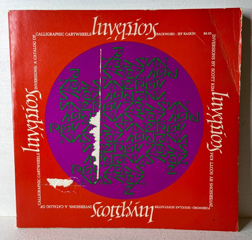 Inversions : A Catalog of Calligraphic Cartwheels by Scott Kim 1983 ...