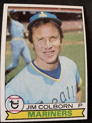 1979 Topps Baseball Card #276 Jim Colborn Seattle Mariners NmMt Free ...