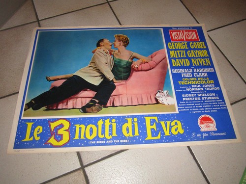 EVA DAVID NIVEN MITZI GAYNOR GOBEL TAUROG 3 NIGHT PHOTO BUST | eBay
