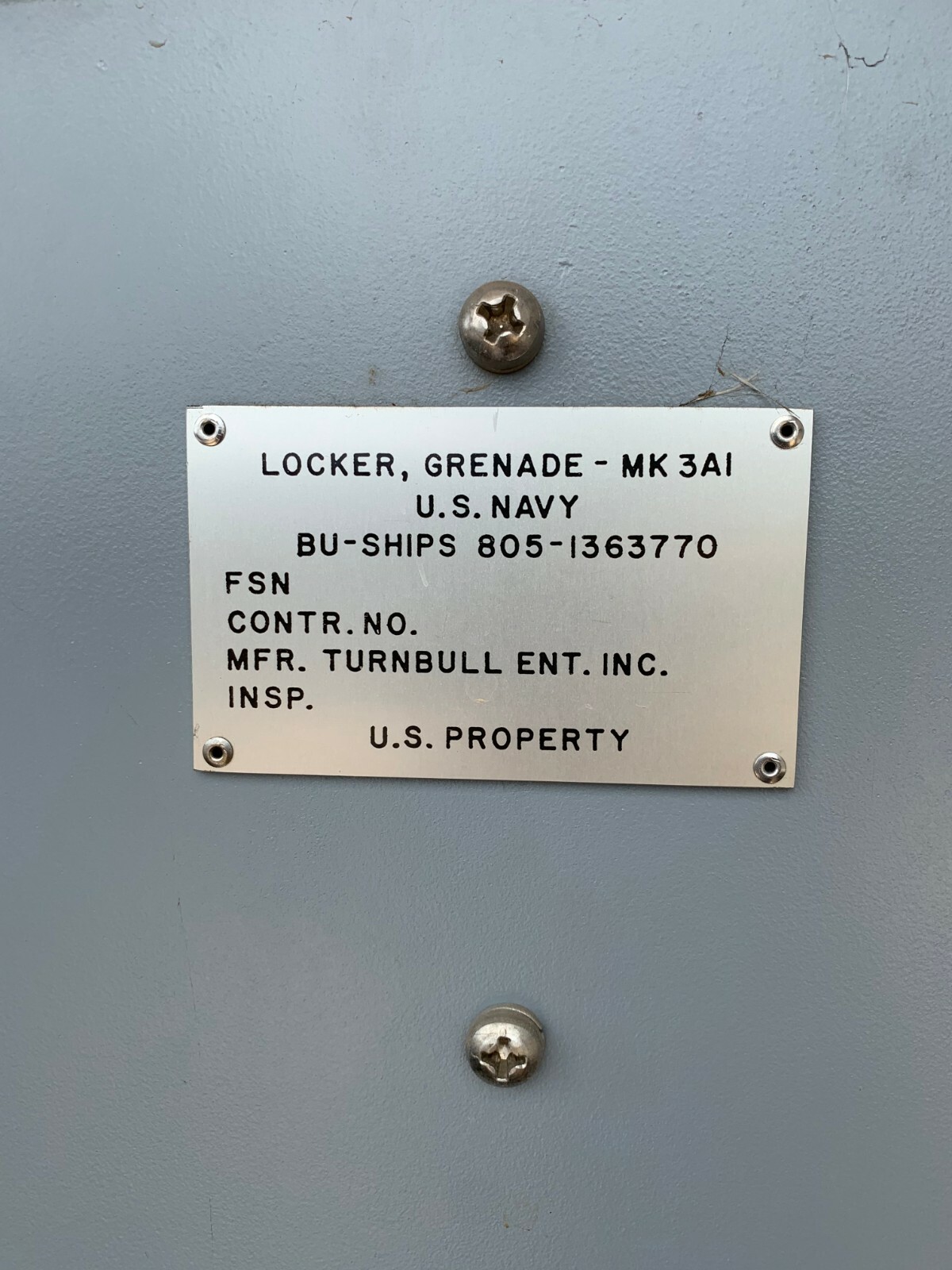 MILITARY LOCKER, GRENADE | eBay