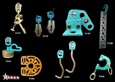 10 pieces Mo Clamp Style Heavy Duty Auto Body Frame repair tool clamp ...