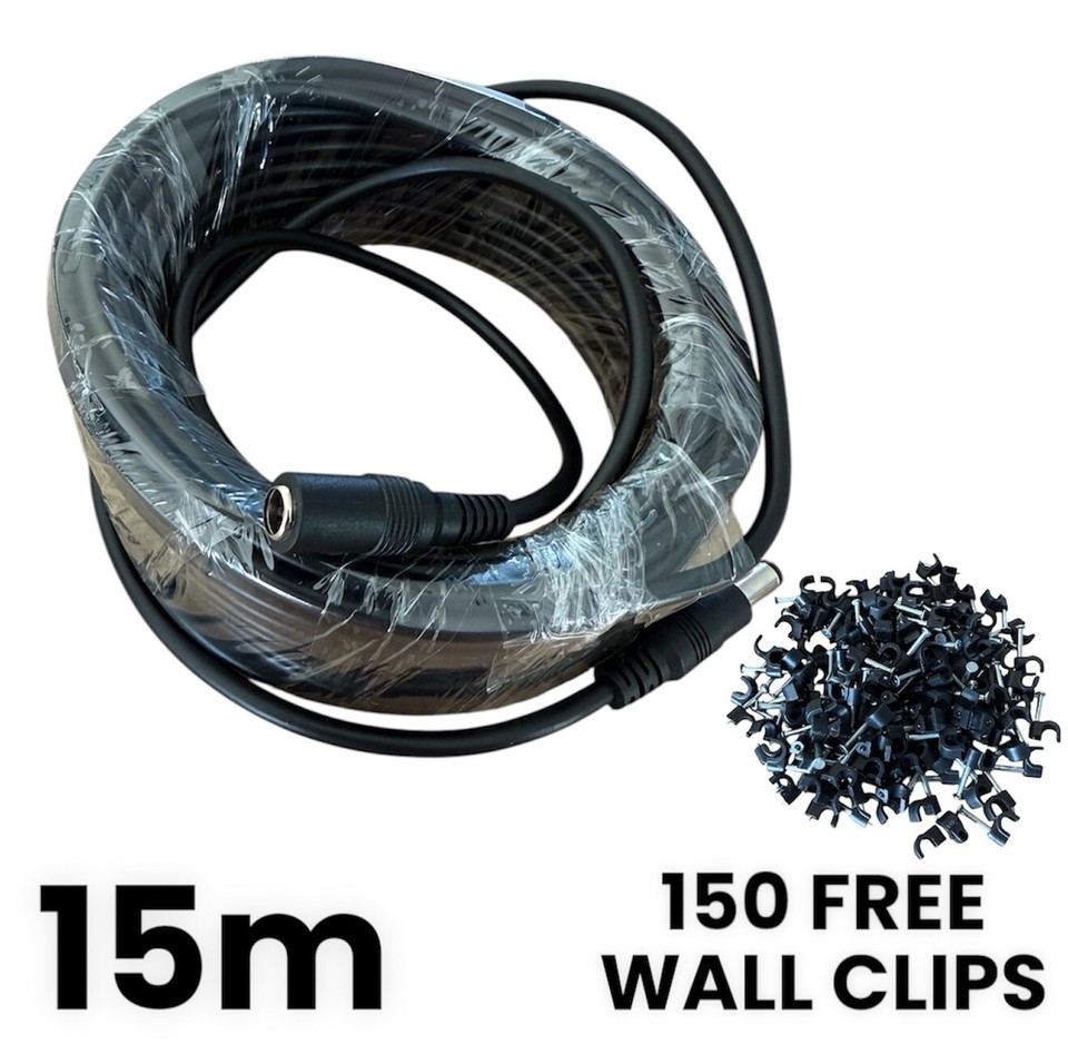 TP-Link Tapo Camera Power Extension Cable 3M 5M 10M 15M 20M 30M White ...