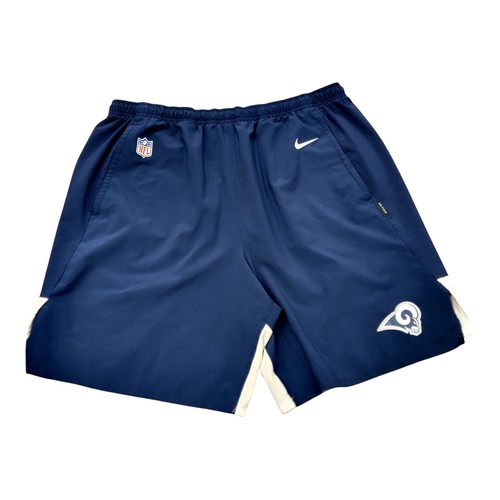 Men's Nike NFL LA Rams On-Field Dri-fit Speed Vent Practice Shorts Sz ...