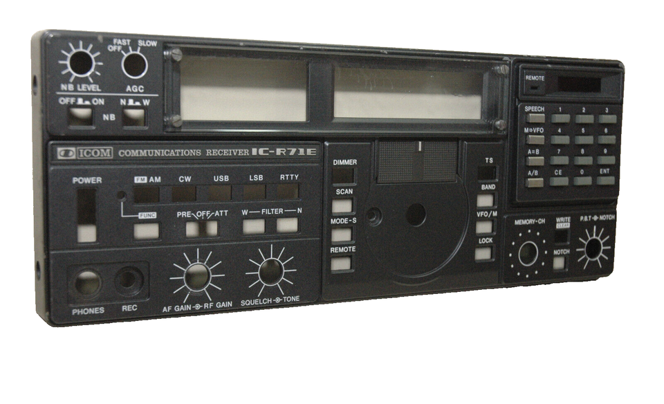 ICOM IC-R71E -FRONT PANEL | eBay