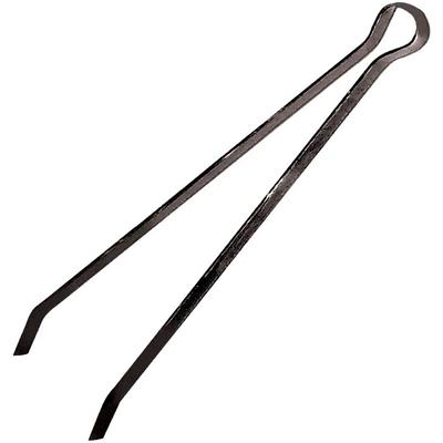 PINZA MOLLA CAMINO IN FERRO BATTUTO 55 CM ACCESSORI STUFA FORNO LEGNA ...