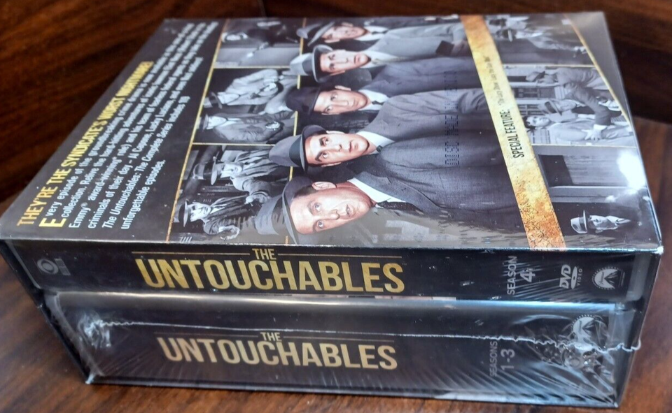 The Untouchables: The Complete Series [DVD]Slipcover-NEW-Free Box ...