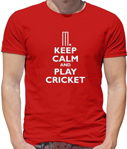 Keep Calm And Play Cricket - T-Shirt - Love Player Inghilterra Ashes ...