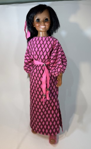 OOAK Handmade Clothes For Ideal Crissy Doll, Mod Maxi Dress, No Doll Or ...