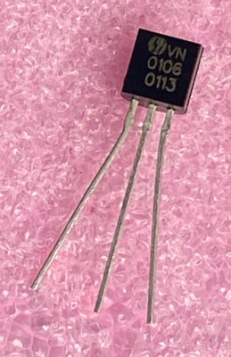 Supertex VN0106 N-Ch enhancement-mode vertical DMOS FET package To-92 ...