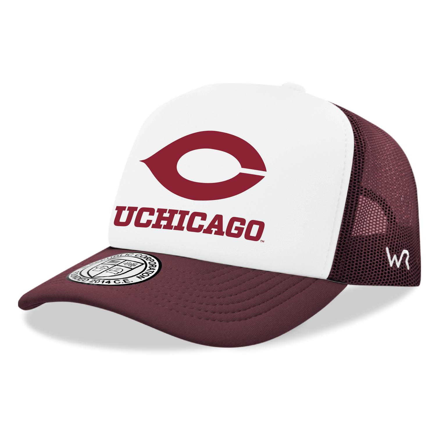 University of Chicago Maroons Trucker Mesh Snapback Jumbo Cap | eBay