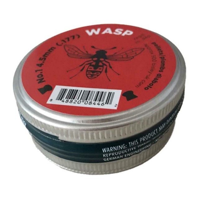 Bisley Wasp Red .177 (4.5mm) Tin of 500 Pellets for Air Gun Rifle ...