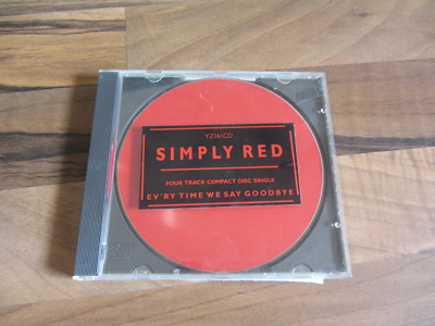 SIMPLY RED Ev'ry Time We Say Goodbye 1987 UK CD single 80s | eBay