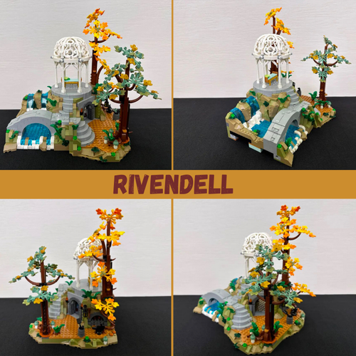 6167Pcs Building Blocks Set Toy for Lord of the Rings | Rivendell 10316 ...