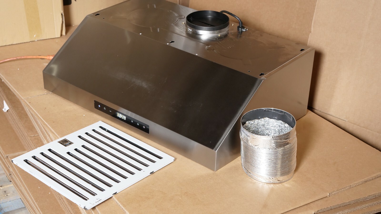 30 in Under Cabinet Kitchen Stove Hood (OPEN BOX) Stainless Steel ...