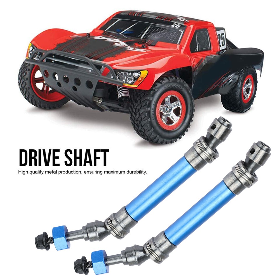 4Pcs RC Car Drive Shaft Front& Rear Metal for 1/10 Traxxas Slash ...