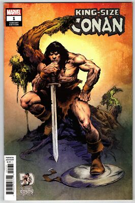 King Conan #1 1:100 John Buscema Variant Jason Aaron Marvel 2021 VF/NM ...