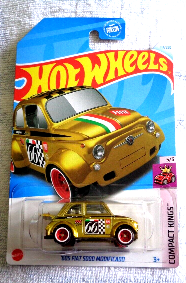 2024 Hot Wheels Super Treasure Hunt 60s Fiat 5000 Modificado | eBay