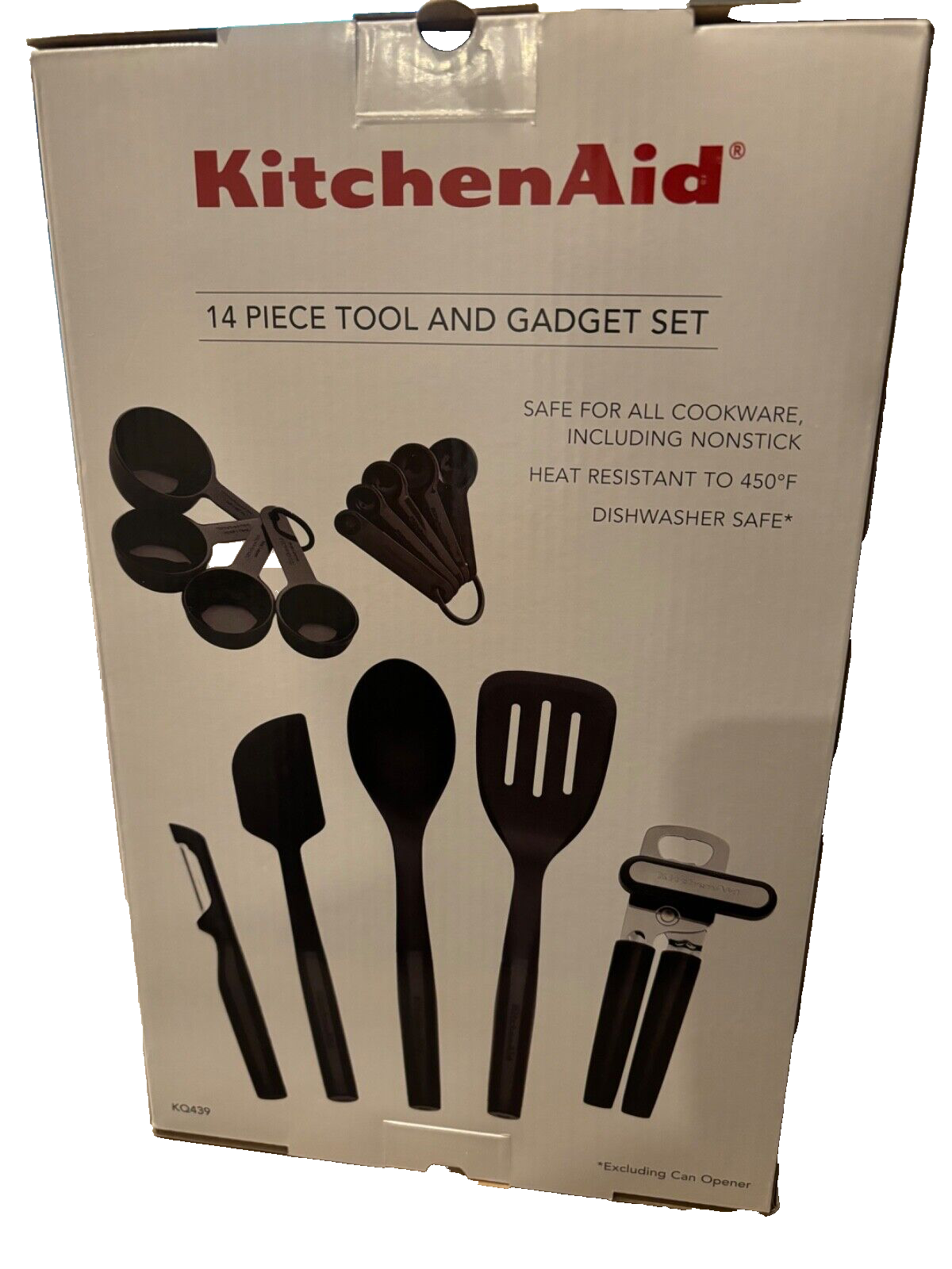 KitchenAid Black Tool and Gadget Cooking 14-Piece Set Brand New In Box ...
