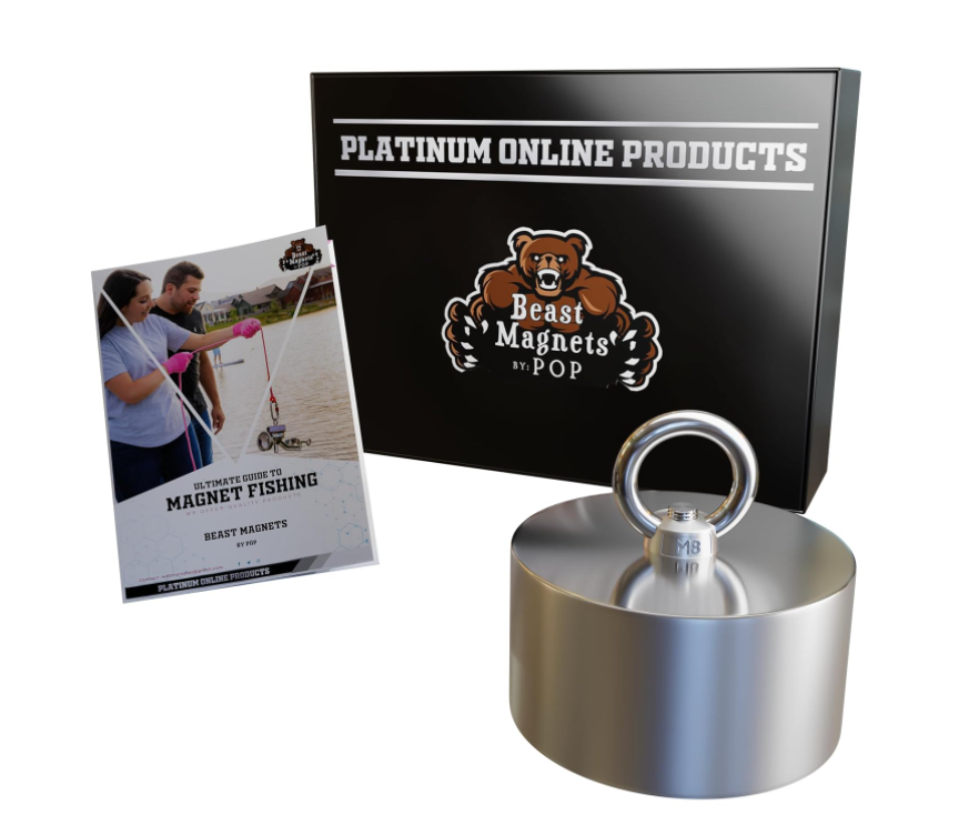 2000LB’s Powerful 360 Degrees Fishing Magnet for Magnet Fishing ...