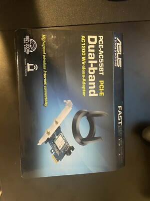 ASUS PCIE AC1200 Dual-Band Wi-Fi Adapter 889349627679| eBay