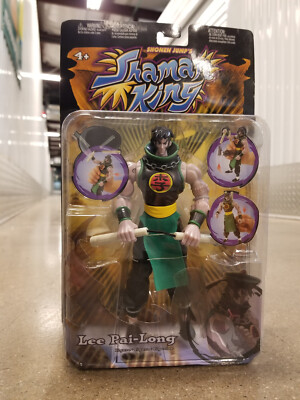 SHAMAN KING Lee Pai-Long FIGURE Pyron Kung Fu Nunchucks Shonen Jump ...