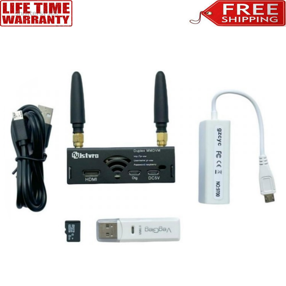 Duplex MMDVM Hotspot Station WiFi Digital Voice Modem P25 DMR for ...