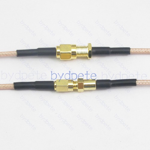 SSMA male plug to SMA male Connector RG316 RF Coaxial Pigtail Jumper ...