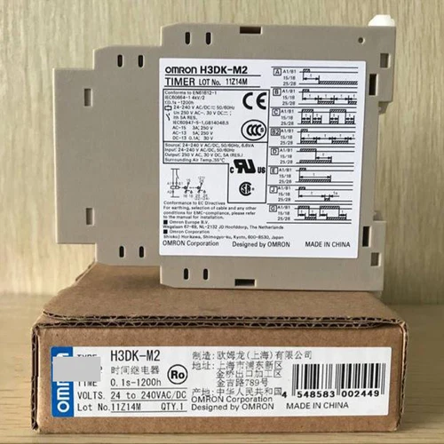 Omron H3DK-M2 Time Relay New One Free Shipping H3DKM2 | eBay
