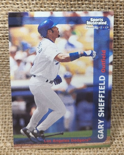 1999 Fleer Sports Illustrated Gary Sheffield Baseball Card #134 Dodgers ...