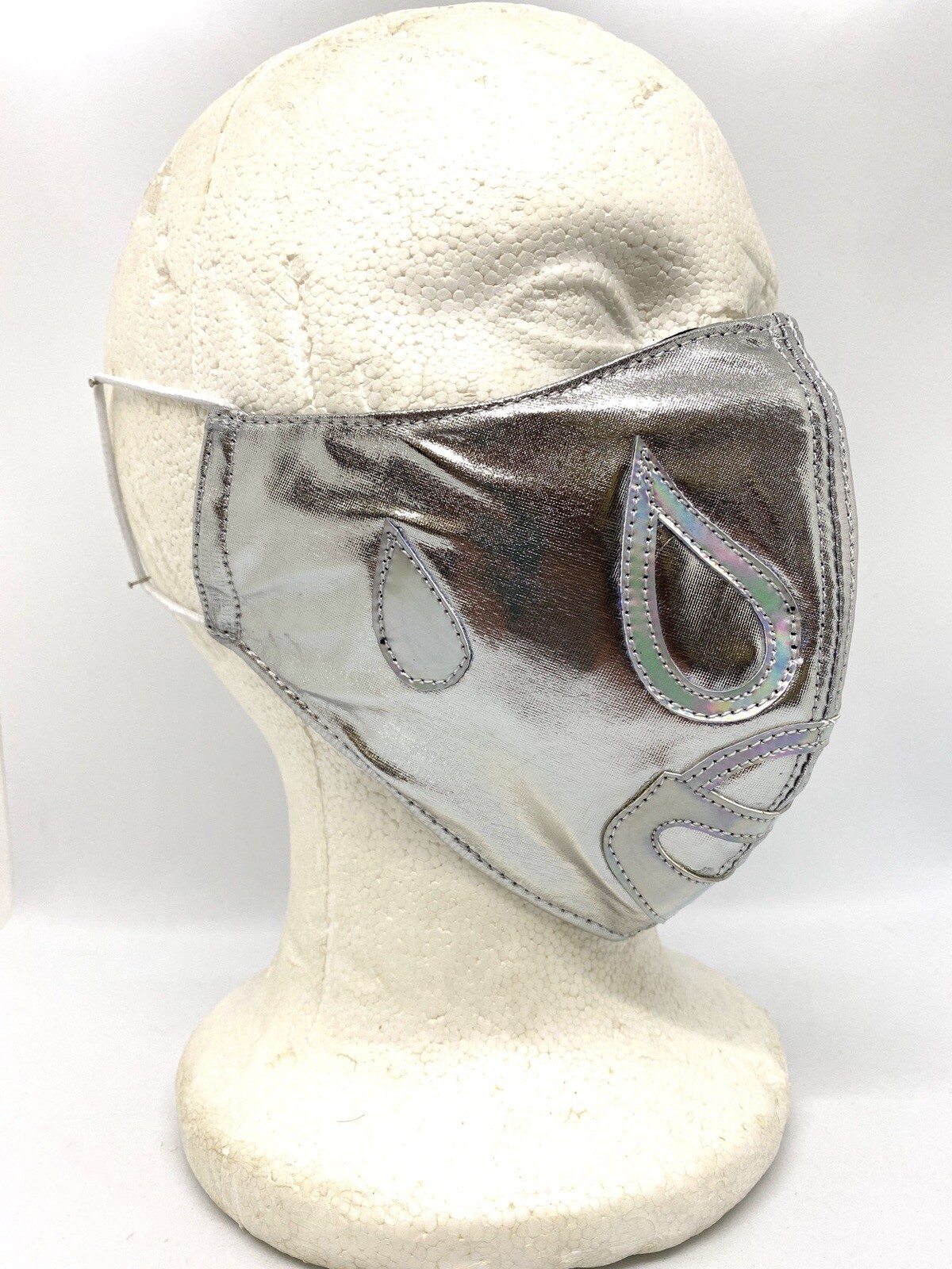 Lucha Libre Face Mask Luchador Wrestling El Santo Mascara Cubre Boca ...