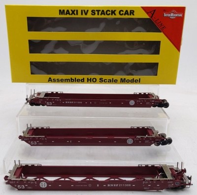 InterMountain 47352-06 HO Scale BNSF Maxi IV Stack Car #211306 LN/Box ...
