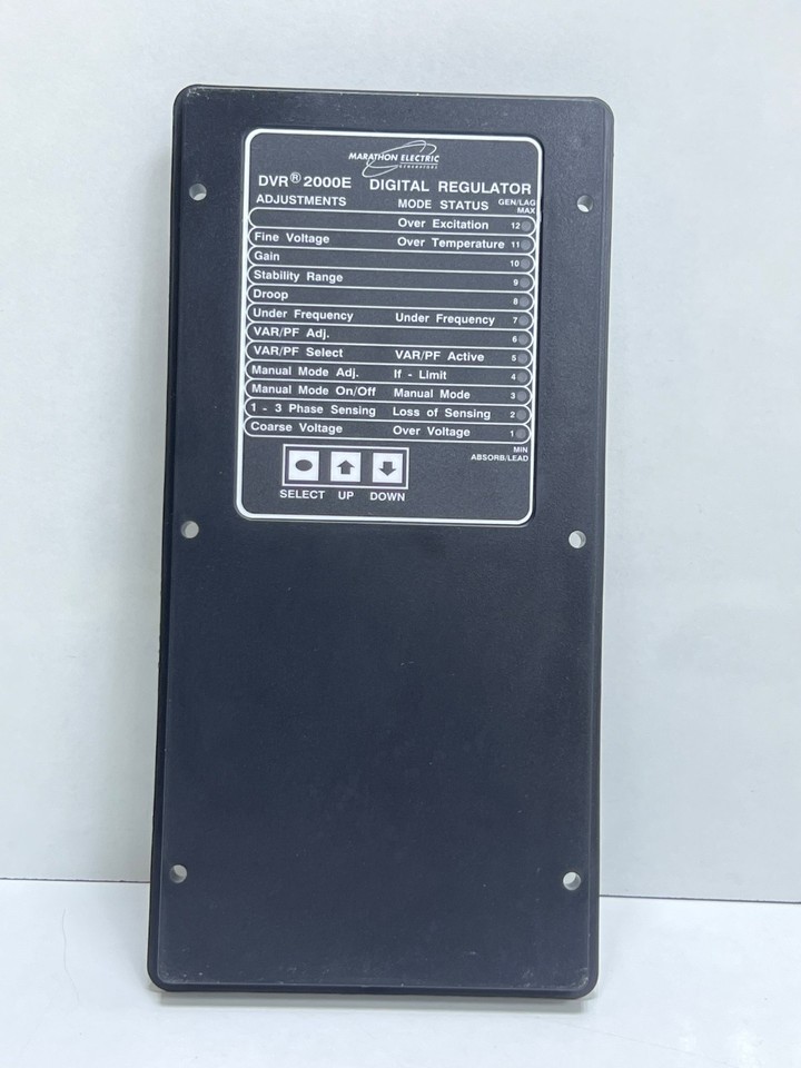 Marathon Electric DVR2000E Digital Generator Voltage Regulator | eBay