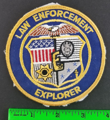 Vintage Law Enforcement Explorer Patch | eBay