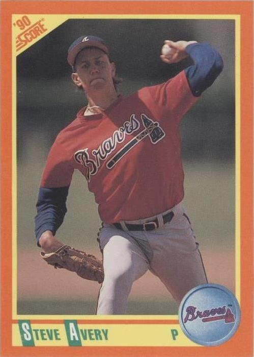 1990 Score Rookie & Traded - Steve Avery #109T for sale online | eBay