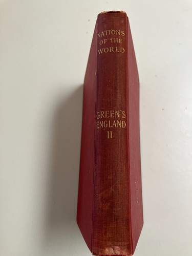 1898 GREEN'S ENGLAND VOL. 2 NATIONS OF THE WORLD | eBay