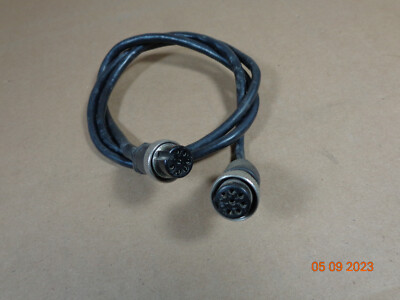 Kustom Police Radar Antenna 3' Cable w/7 Pin Spin On Connector on Both ...