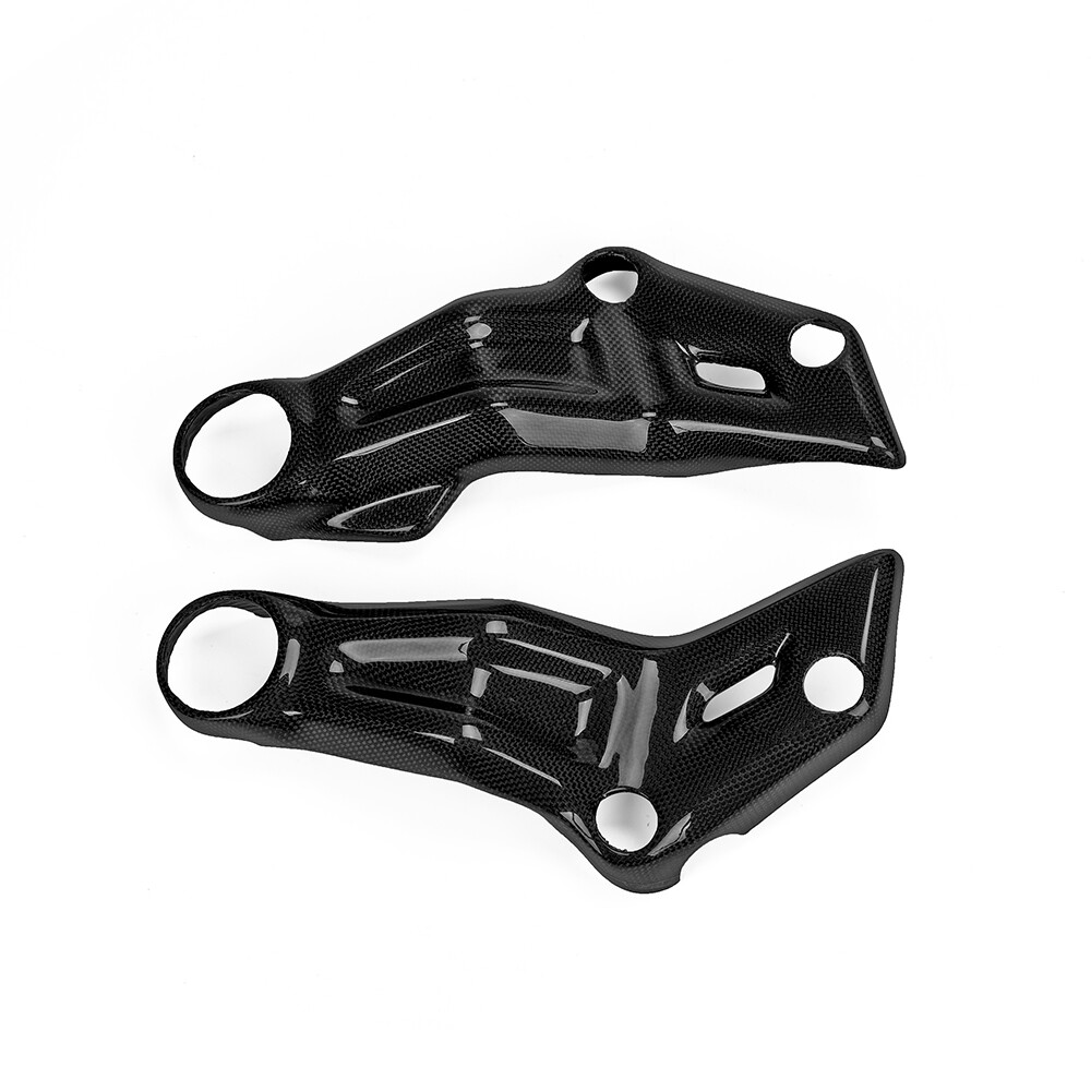 For Yamaha MT07 FZ-07 2014-2018 Carbon Fiber Frame Side Cover Engine ...