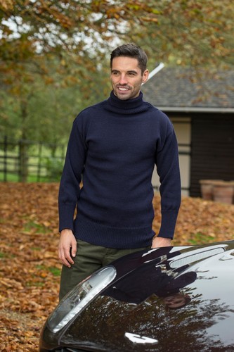 TW Kempton British Roll Neck Submariners Sweater | eBay