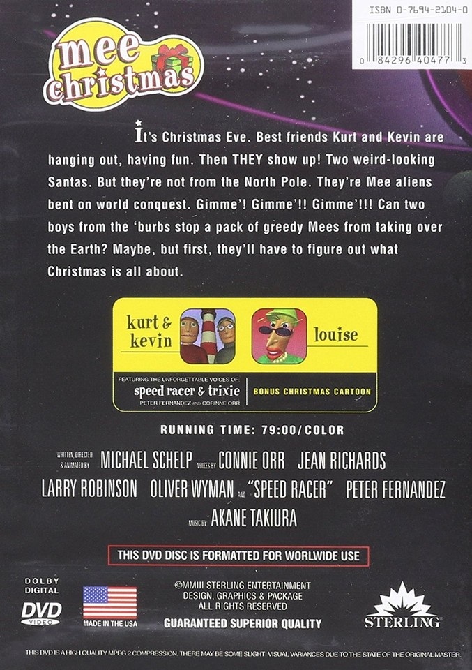 MEE CHRISTMAS (DVD, 2006) BNISW THE DAY U PAY IT SHIPS FREE 84296404773 ...