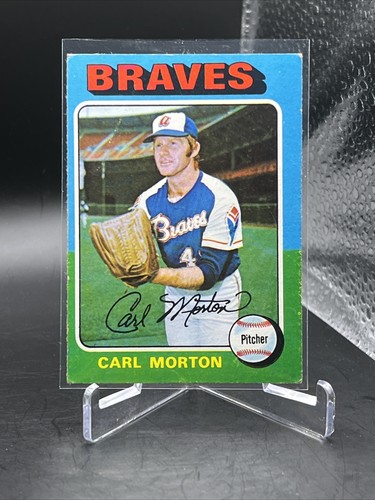 1975 Topps Baseball #237 Carl Morton NM Braves | eBay