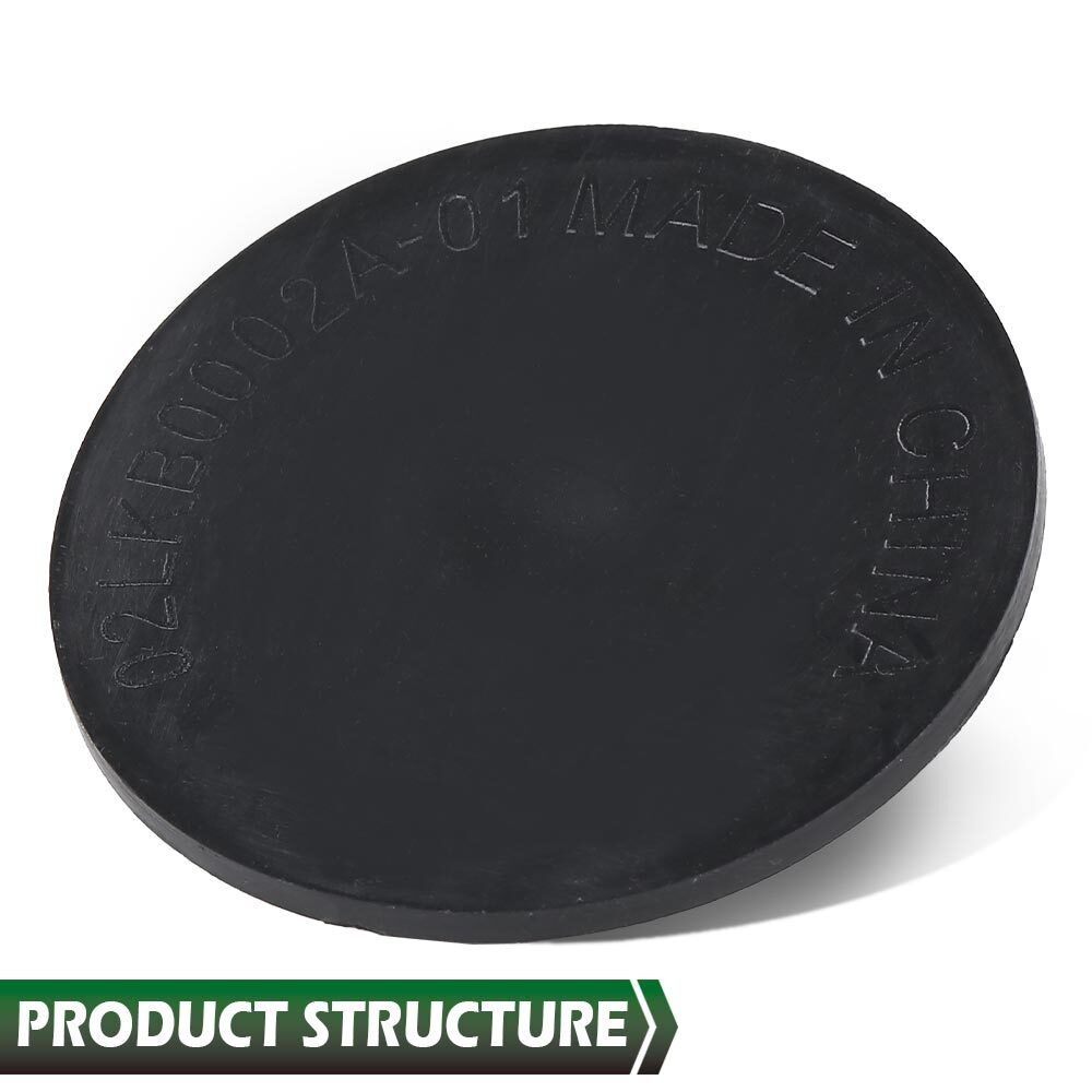 12pcs 2" Leaf Spring End Tip Pad Anti Squeak Insert Cushion Plastic ...