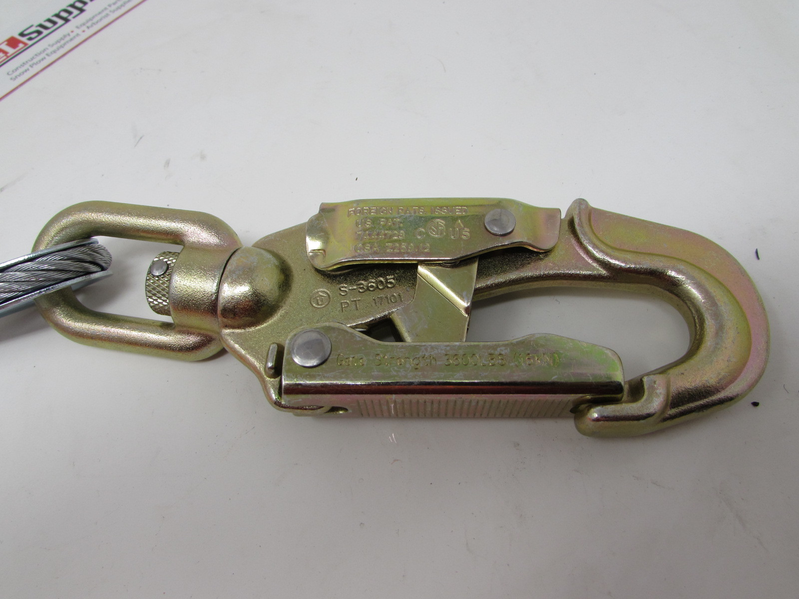 CLIMB RIGHT ARBORIST CLIMBING 10FT X 1/2" STEEL CORE FLIPLINE kit ...