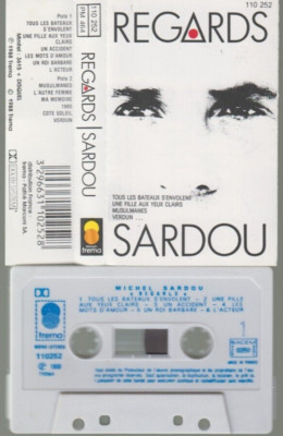 K7 AUDIO (TAPE) MICHEL SARDOU *REGARDS* | eBay