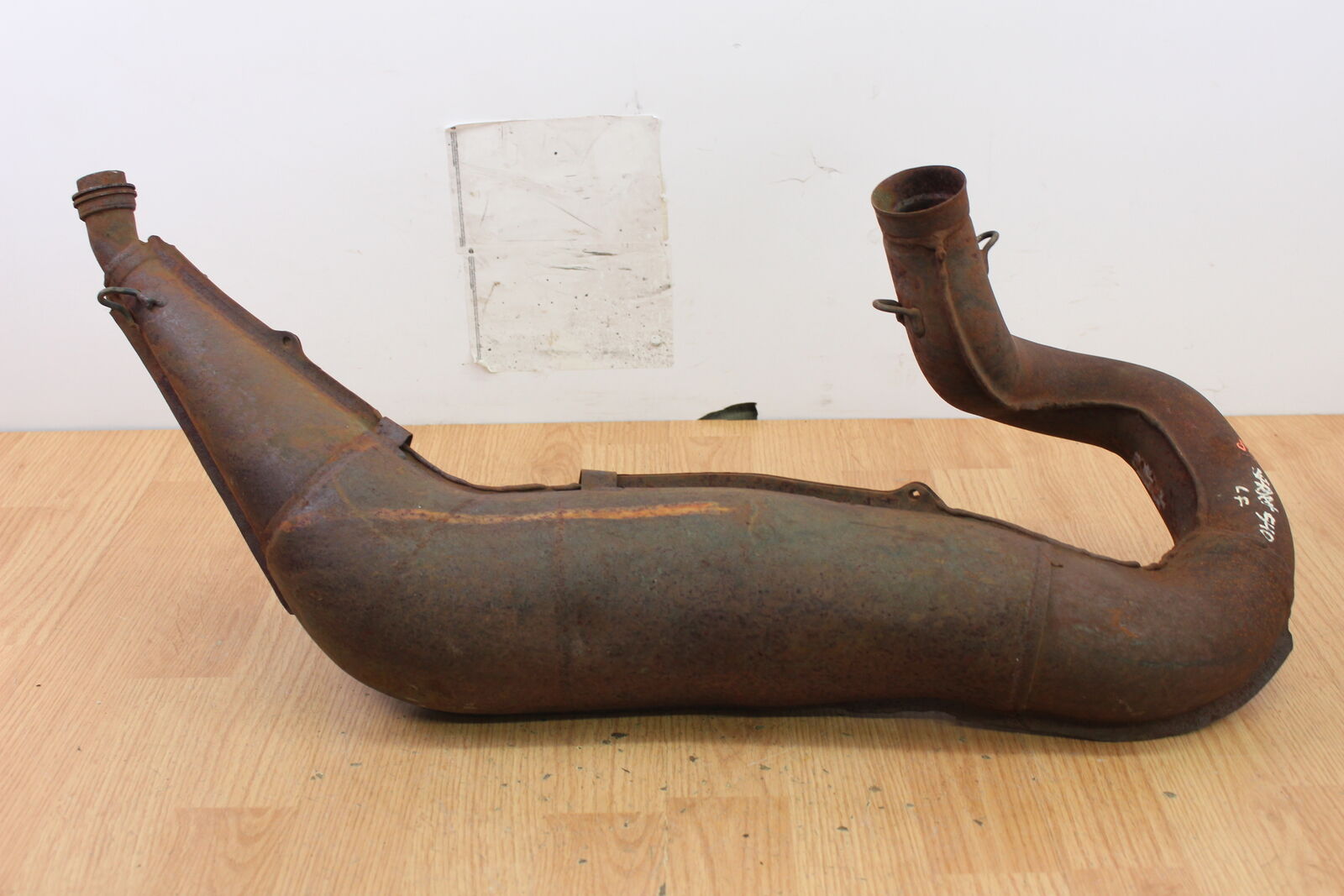 1985 YAMAHA VMAX VMX540 Left Exhaust Pipe | eBay