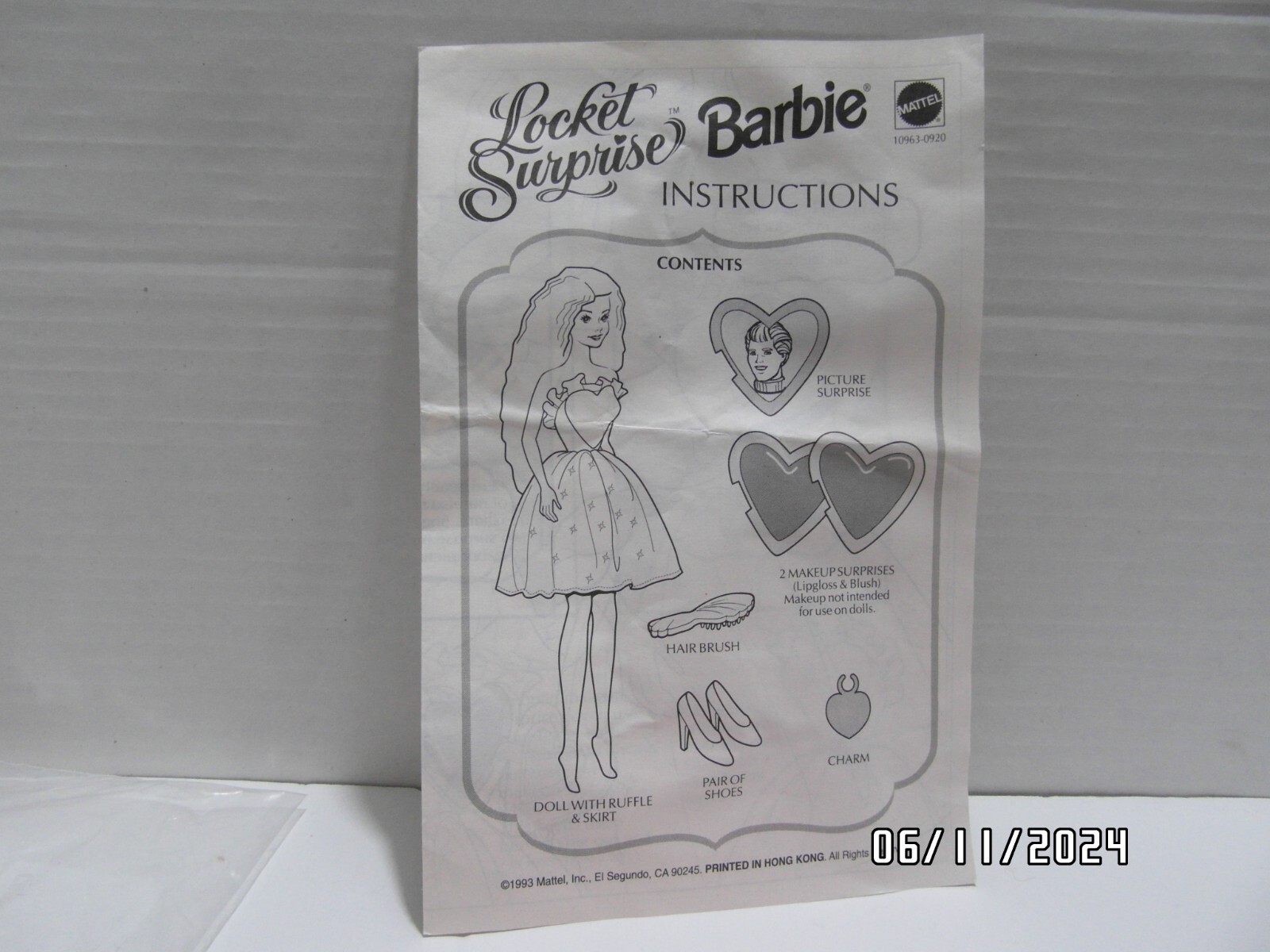 Barbie Locket Surprise Accessories | eBay